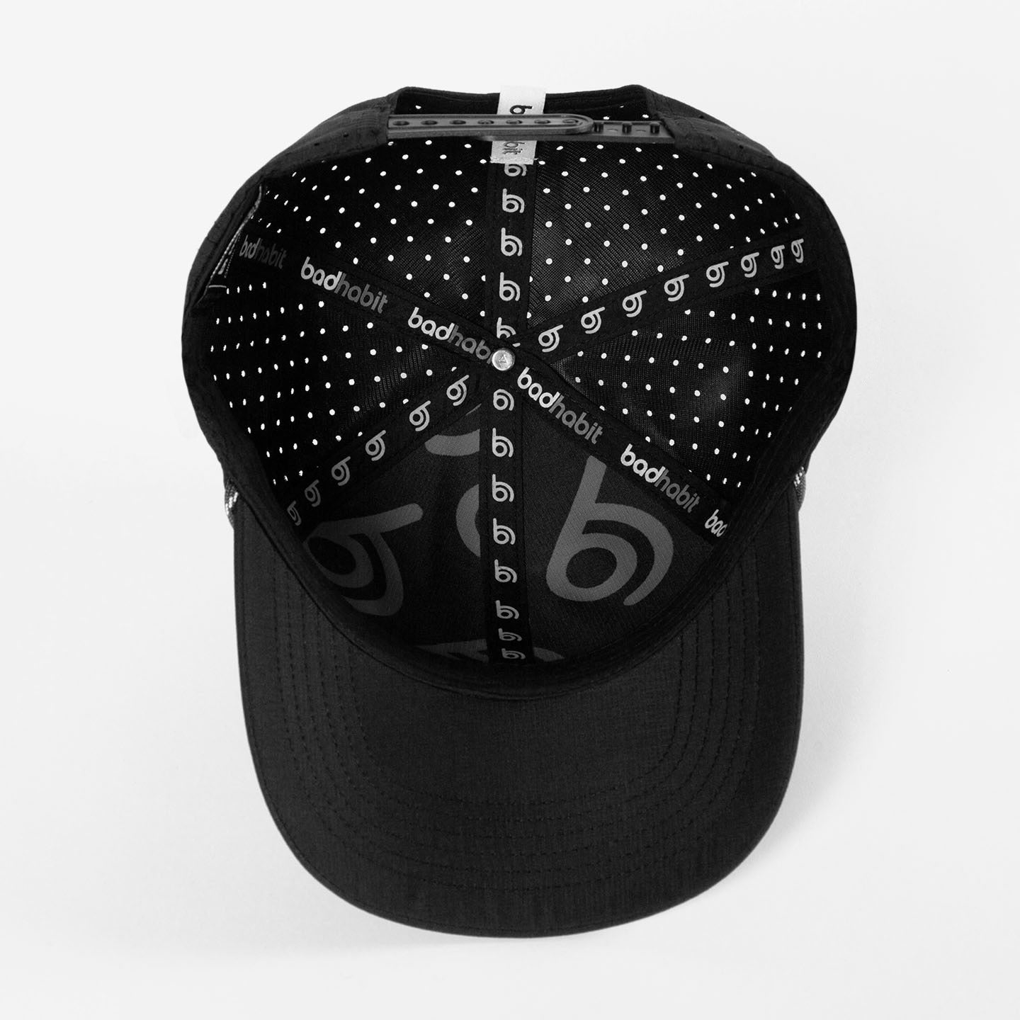 Dapper Duffer Classic — Black/Black Rope – Bad Habit Golf