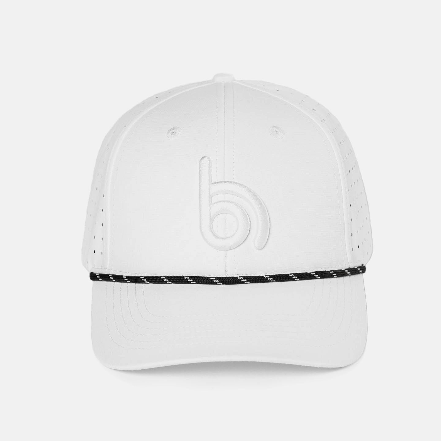 Dapper Duffer Classic — White/Black Rope – Bad Habit Golf